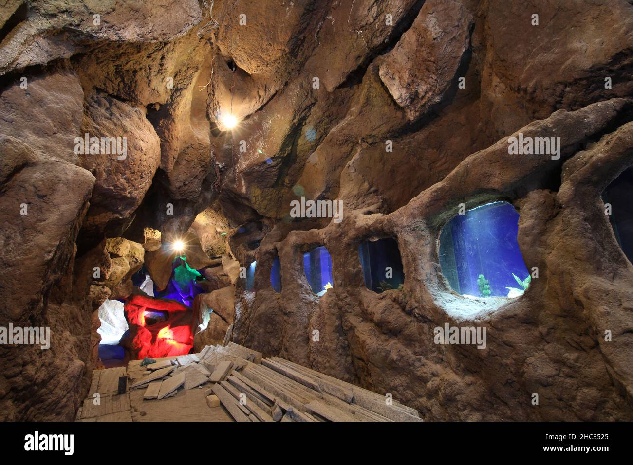 Artificial cave hi-res stock photography and images - Alamy
