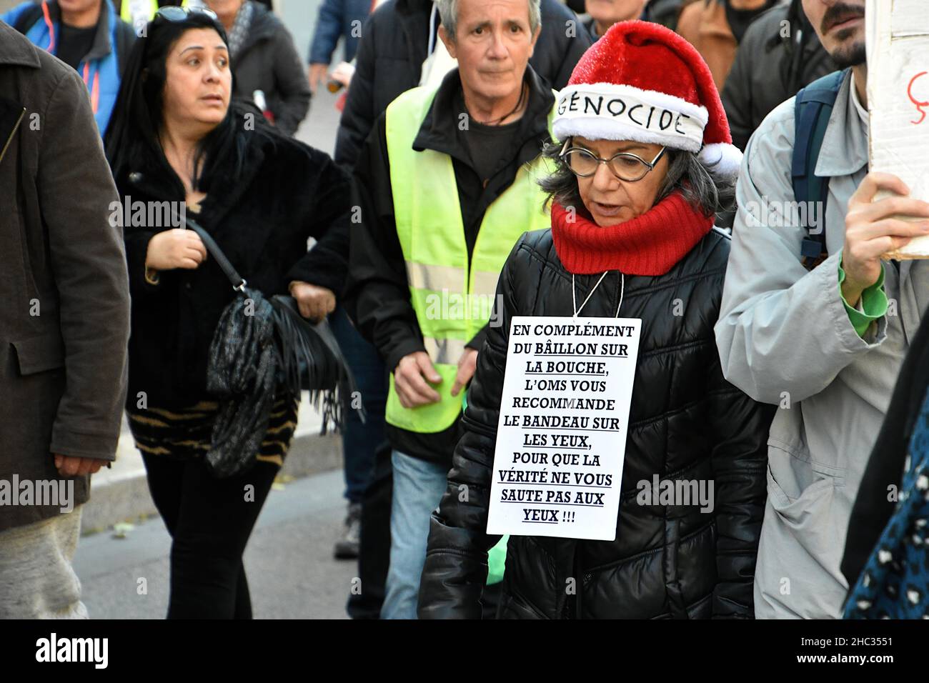 Neck placard hi-res stock photography and images - Alamy