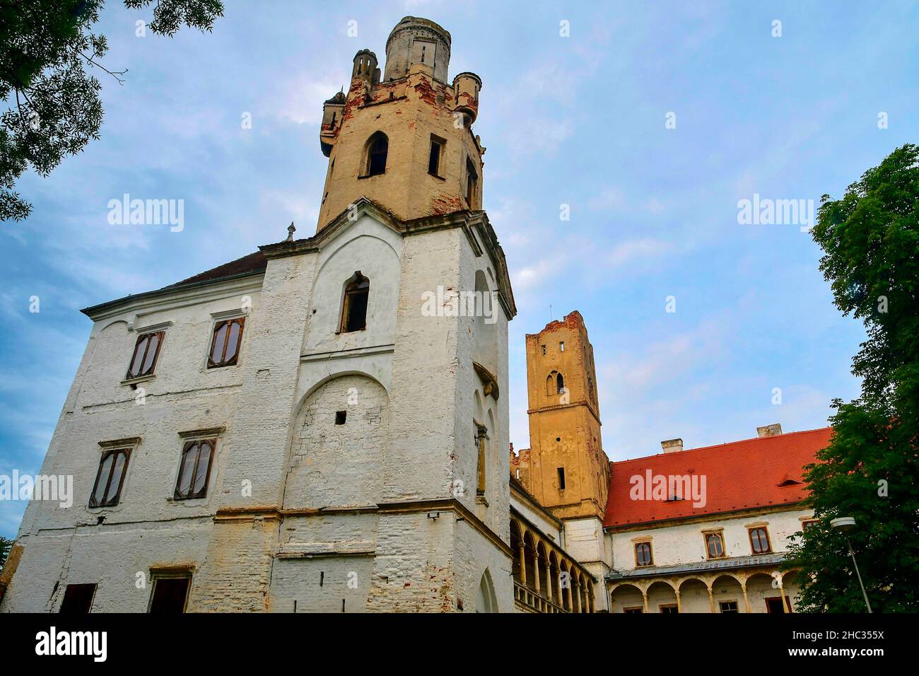 Old castle, city Breclav, Czech Republic Europe Stock Photo - Alamy