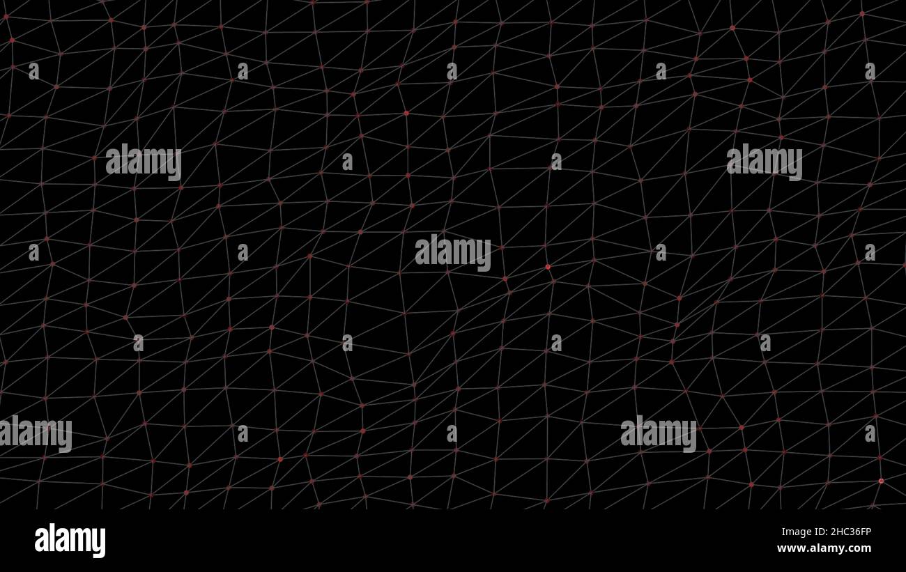 Connection structure , 3d animation abstract background. abstract blue ...