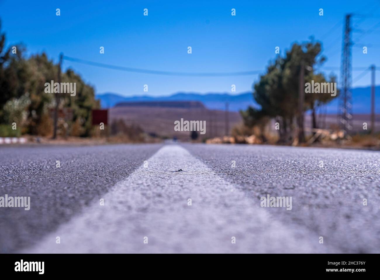 Clear road surface texture background hi-res stock photography and ...