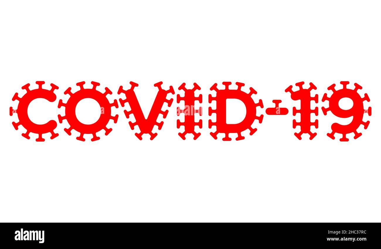 Covid-19 symbol icon illustration Stock Photo - Alamy