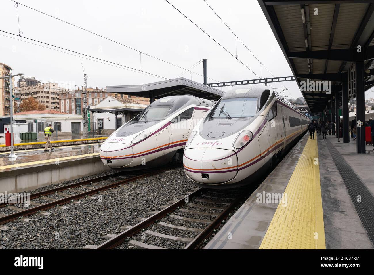 RENFE Trains In Cordoba Stock Photo - Alamy