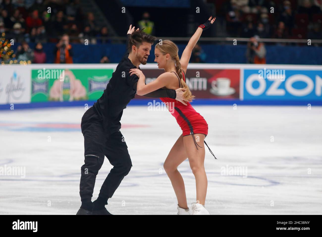 Saint Petersburg, Russia. 23rd Dec, 2021. Alexandra Stepanova, Ivan ...