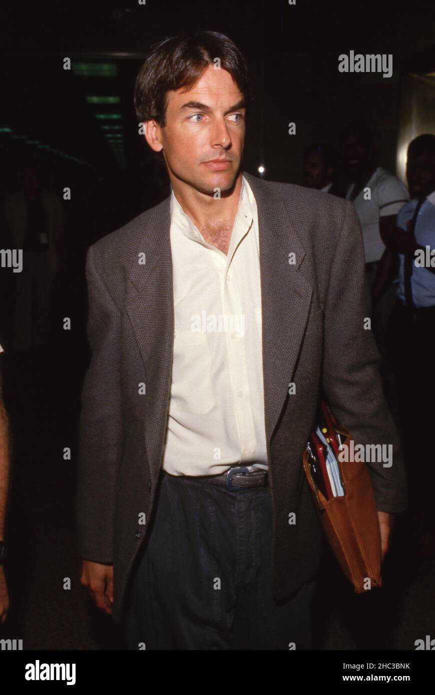Mark Harmon in Court August 1987 Credit: Ralph Dominguez/MediaPunch ...