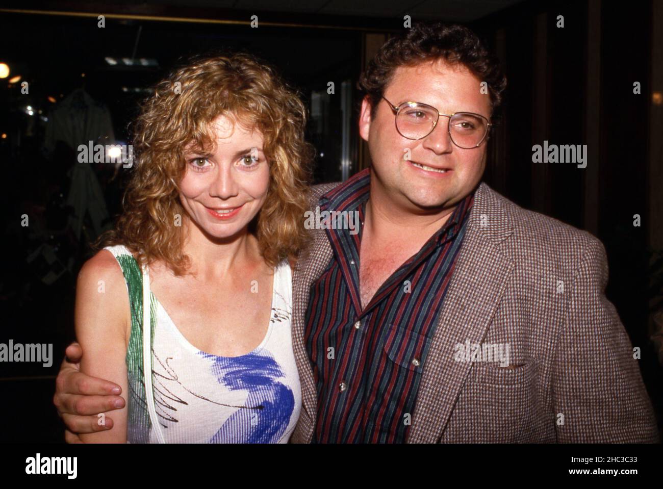 Stephen Furst and wife Lorraine Wright attend NBC Affiliates Party on ...
