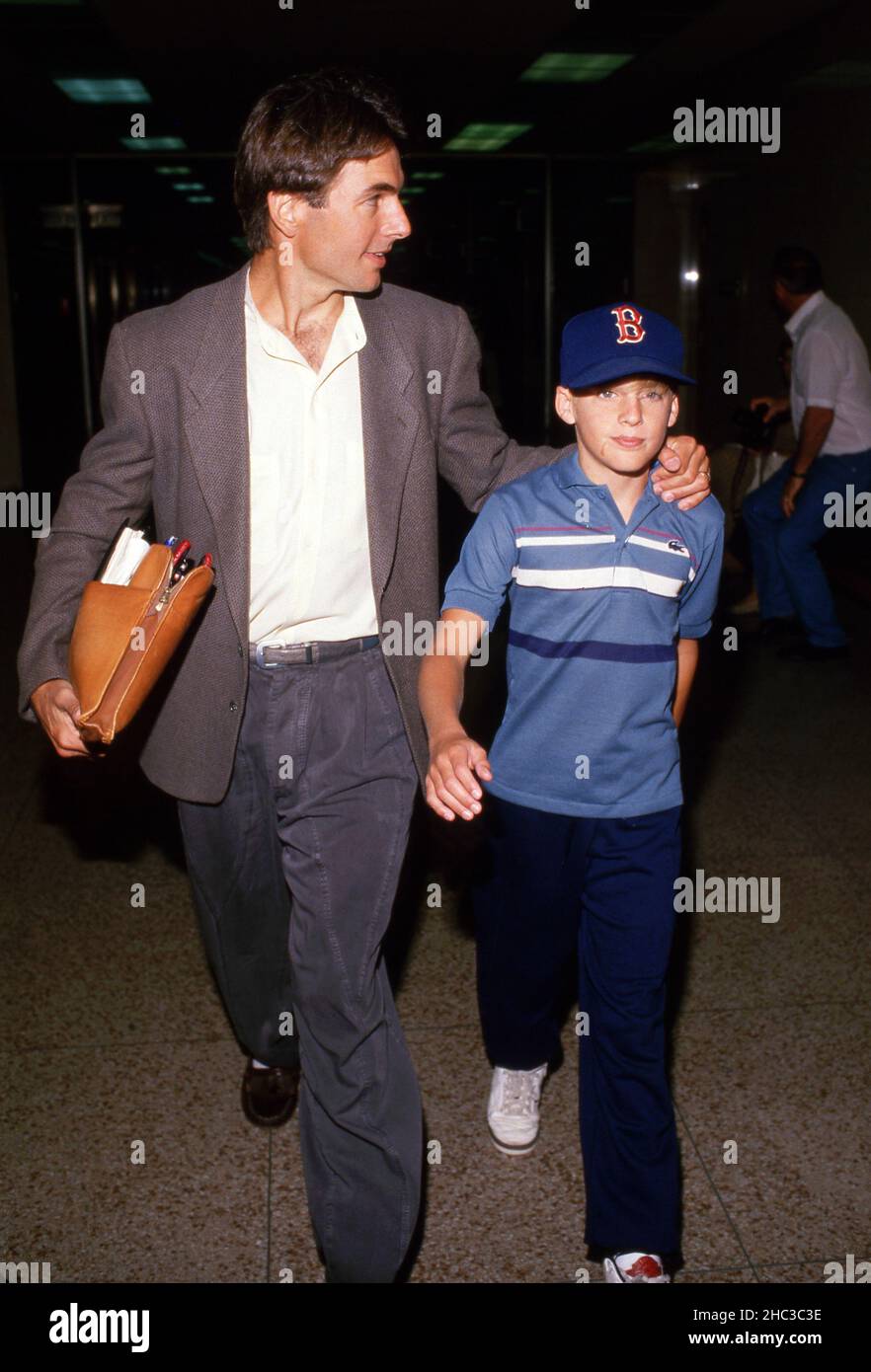 Mark Harmon nephew Sam Nelson in Court 1987 Credit: Ralph Dominguez/MediaPunch Stock Photo - Alamy