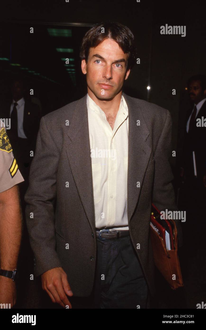Mark Harmon in Court August 1987 Credit: Ralph Dominguez/MediaPunch ...