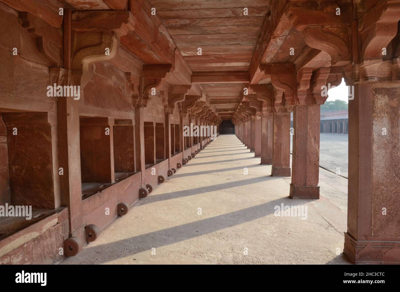 Ancient stable at Birbal's palace Stock Photo - Alamy