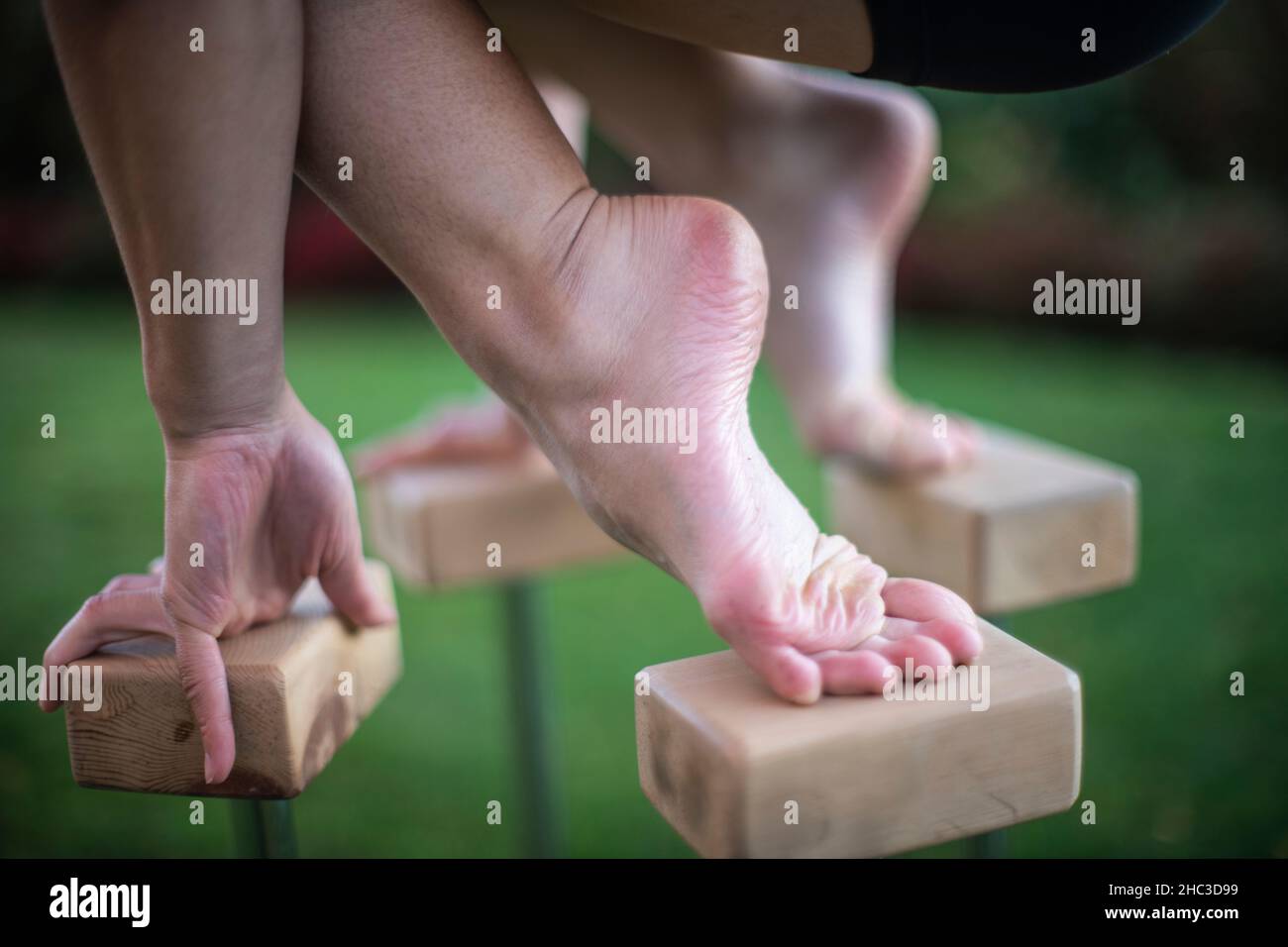 Balancing gymnast hi-res stock photography and images - Alamy