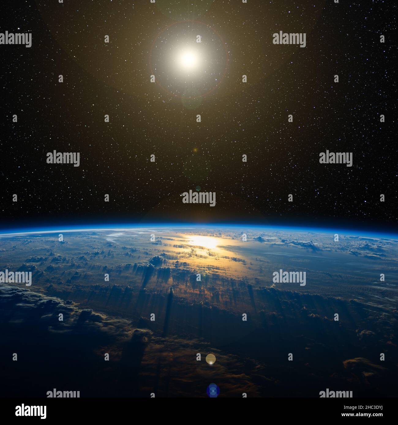 Earth from Space. Elements of this image furnished by NASA Stock Photo ...