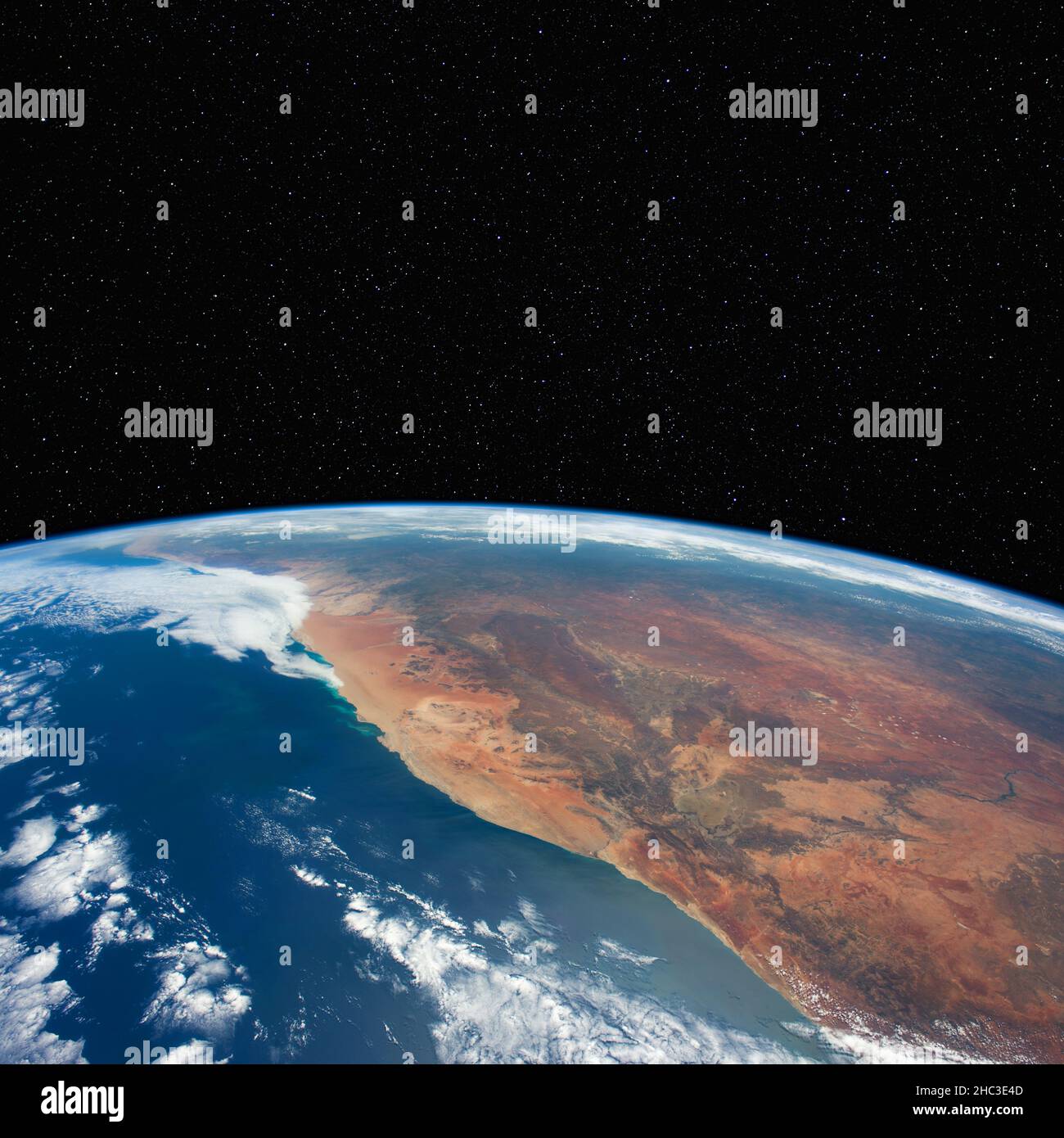 Namib Desert From Space