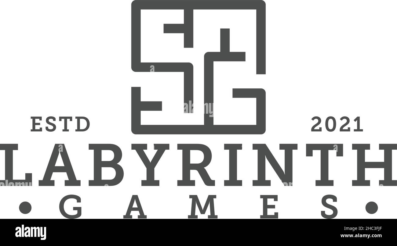 Labyrinth Design Stock Vector Images - Alamy