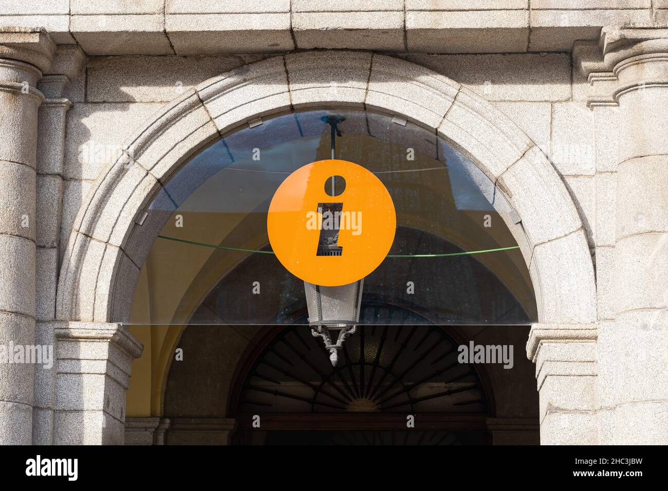 Tourism Information Sign Stock Photo - Alamy