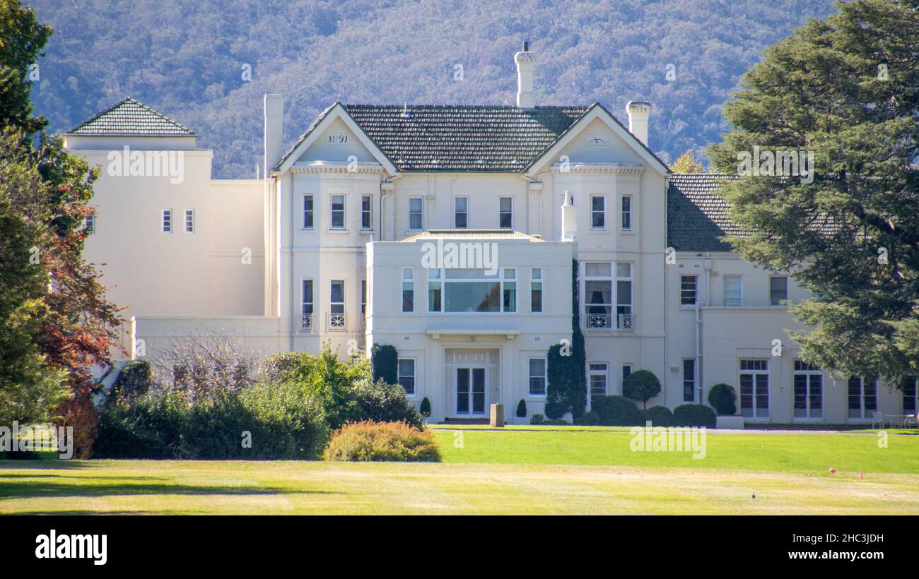 Governor General residence, Australia Stock Photo - Alamy