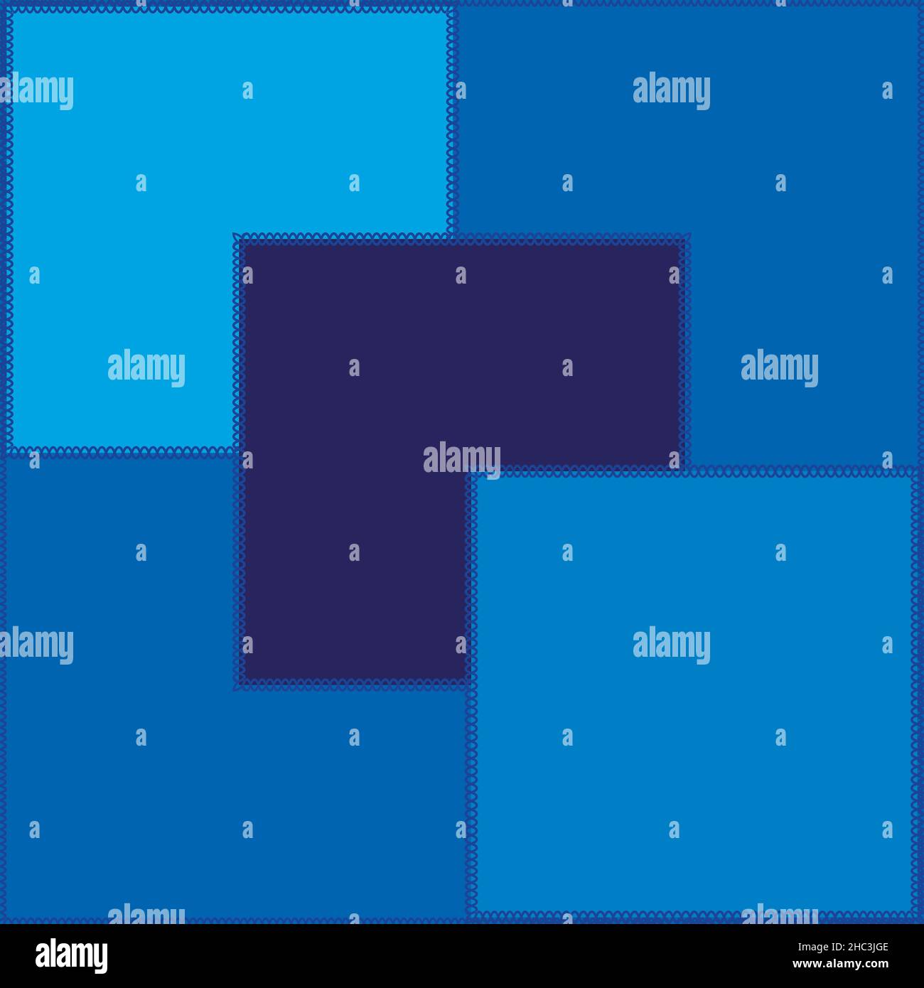 Seamless pattern on a square background - patchwork quilt. Design element of books, notebooks ...