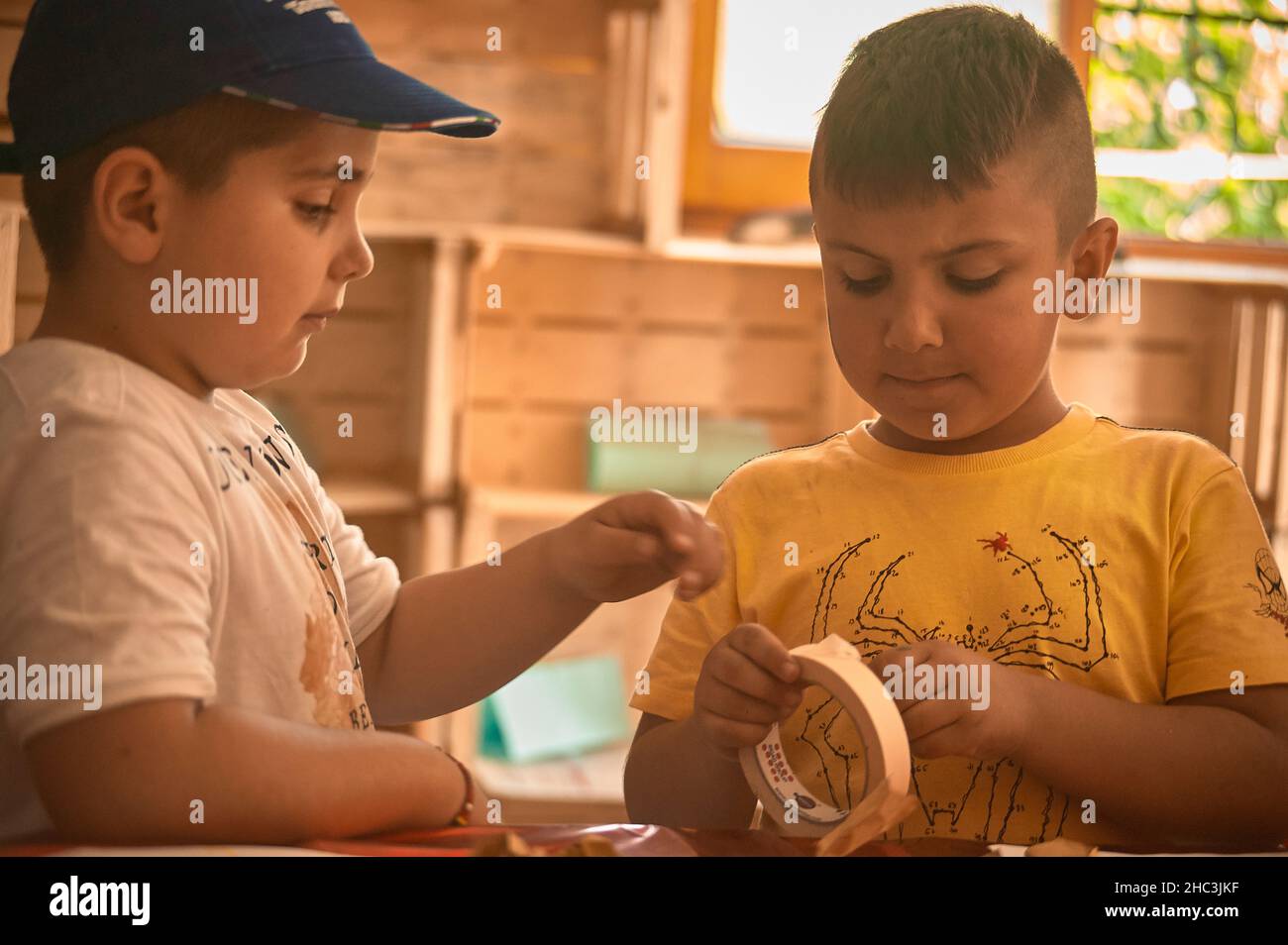 Preschool classroom italy hi-res stock photography and images - Alamy