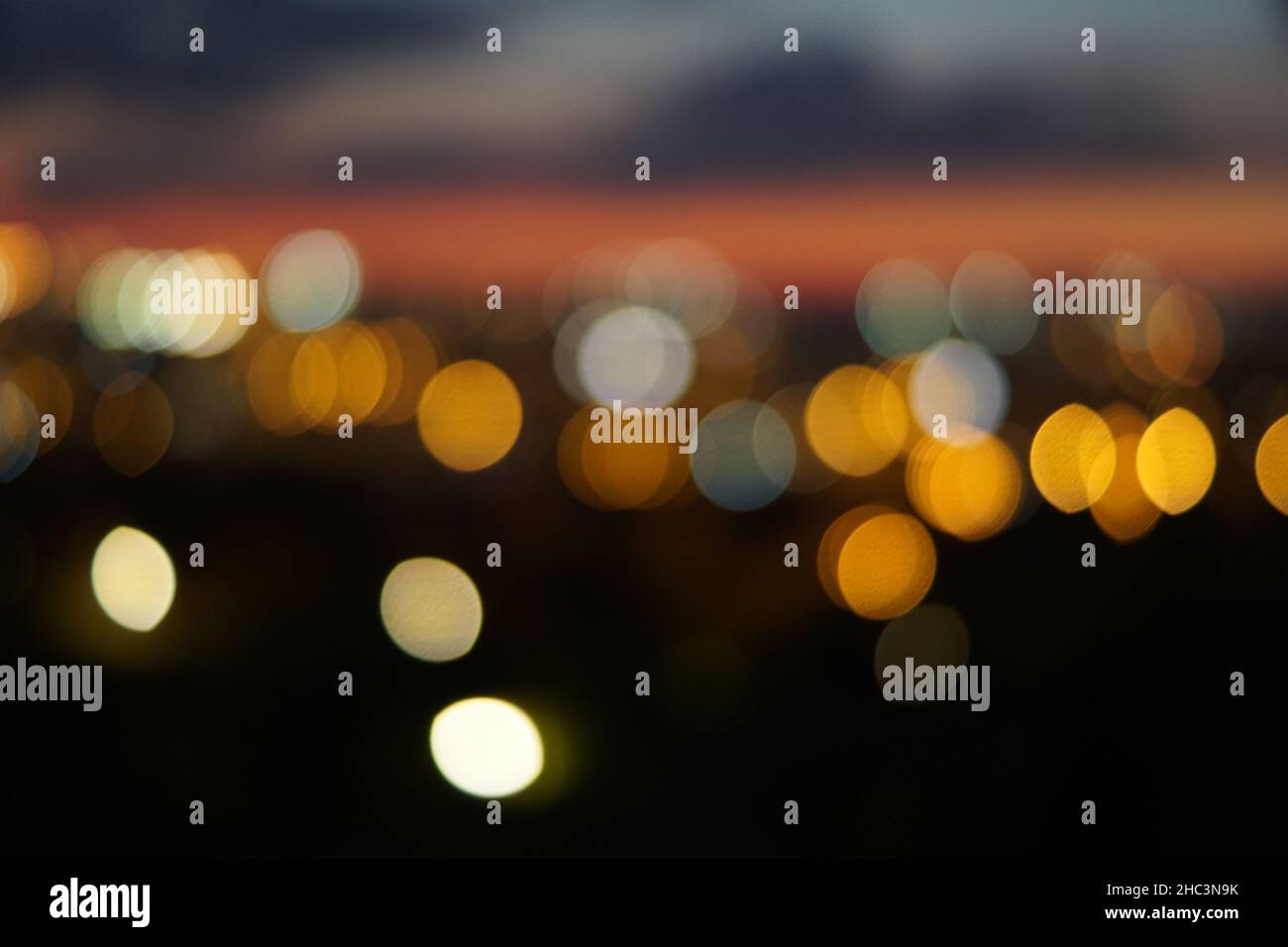 Beautiful colorful bokeh lights hi-res stock photography and images - Alamy