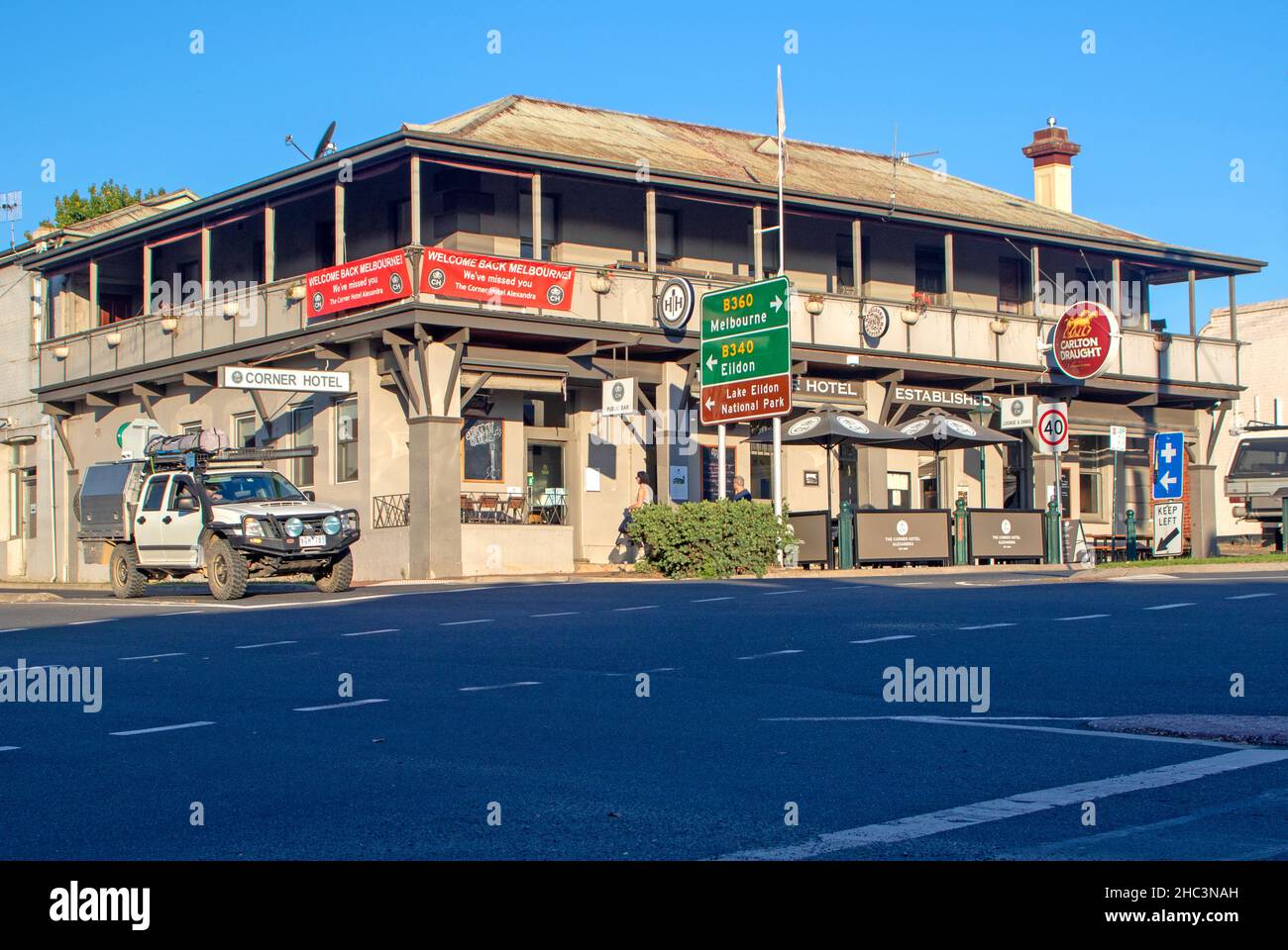 Corner hotel victoria australia hi-res stock photography and images - Alamy