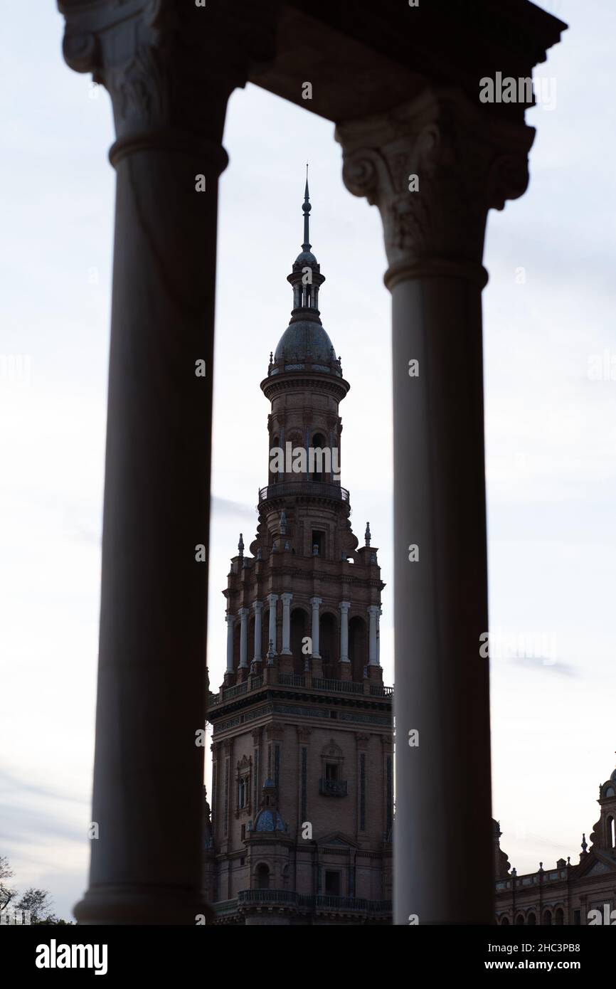 Stunning view of a historical building in Spain Square, a historical ...