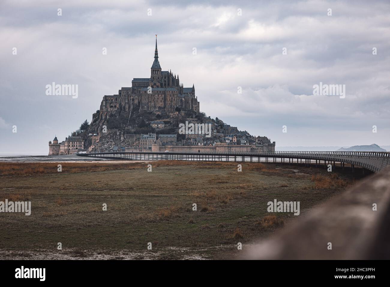 Beautiful famous tidal island hi-res stock photography and images - Alamy