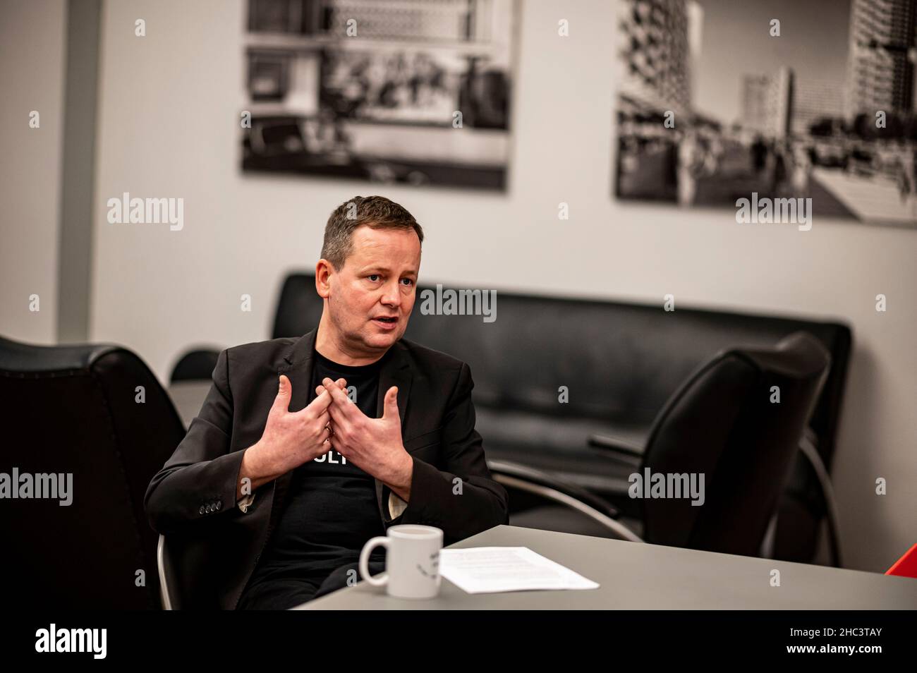 Berlin, Germany. 15th Dec, 2021. Klaus Lederer (Die Linke), Senator for ...