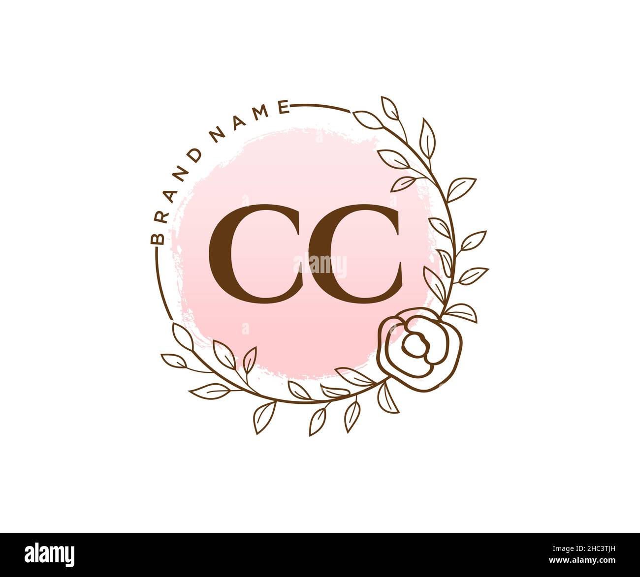 Cc initials logo Stock Vector Images - Alamy
