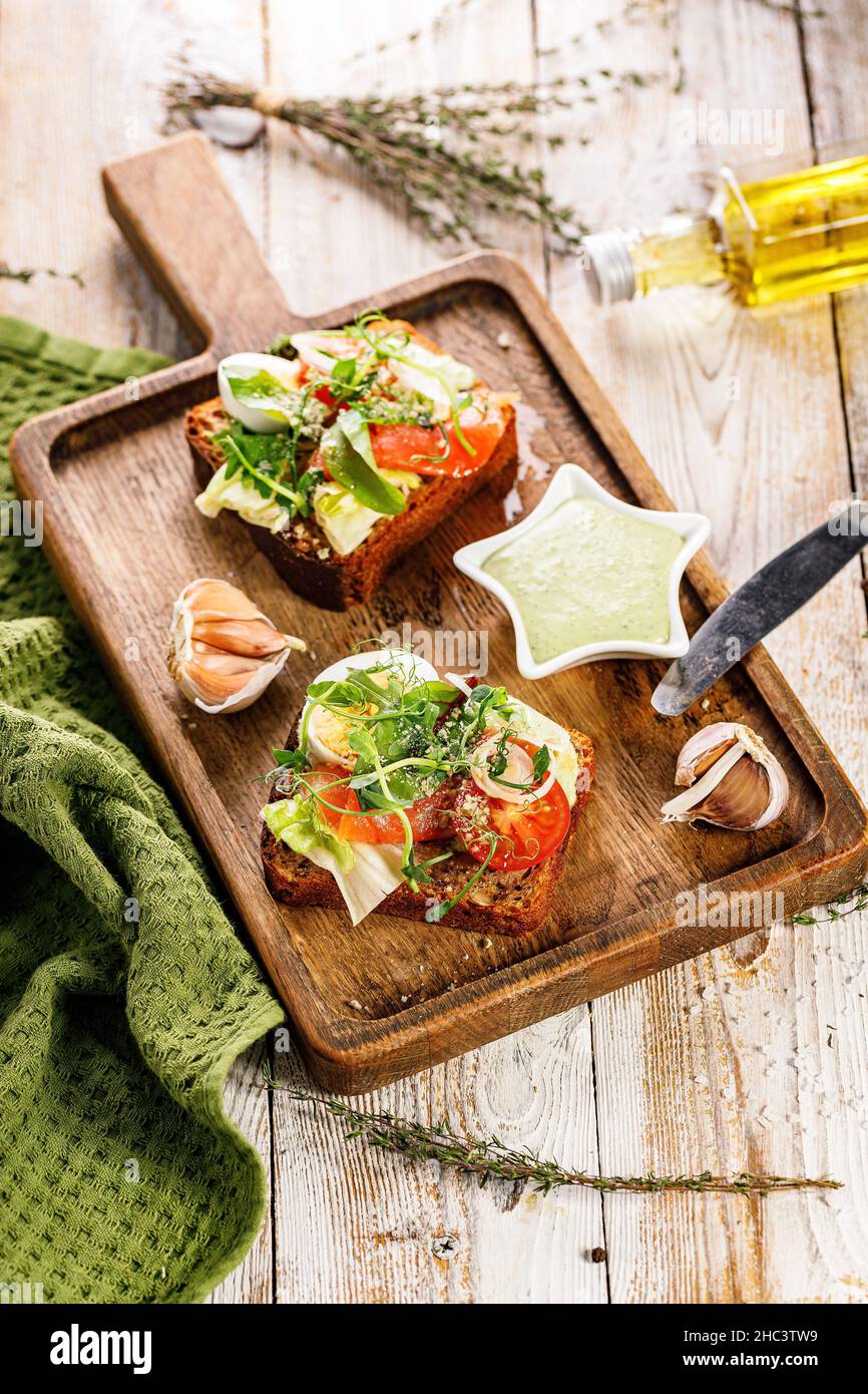 Toast fish hi-res stock photography and images - Alamy