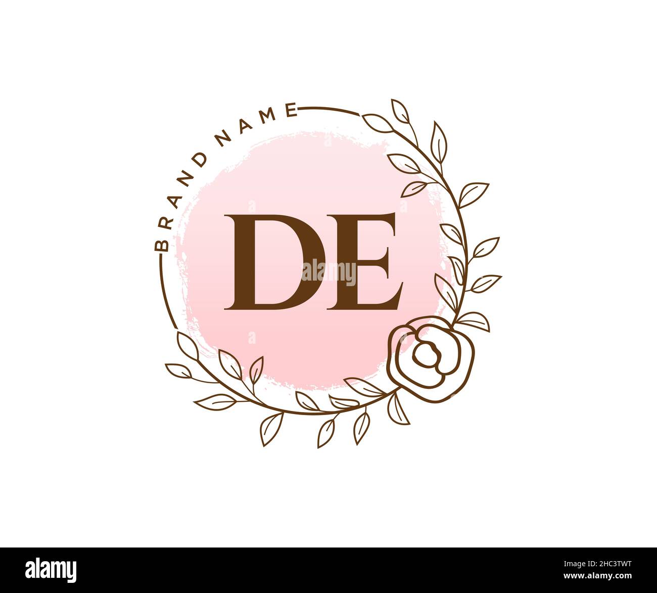 De minimal logo design Cut Out Stock Images & Pictures - Alamy