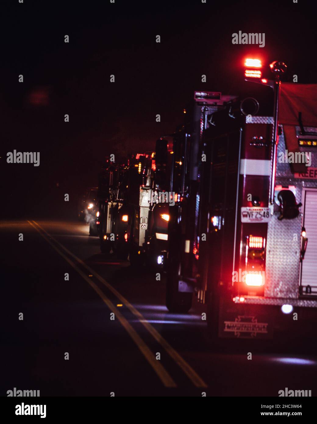 Fiery night scene hi-res stock photography and images - Alamy