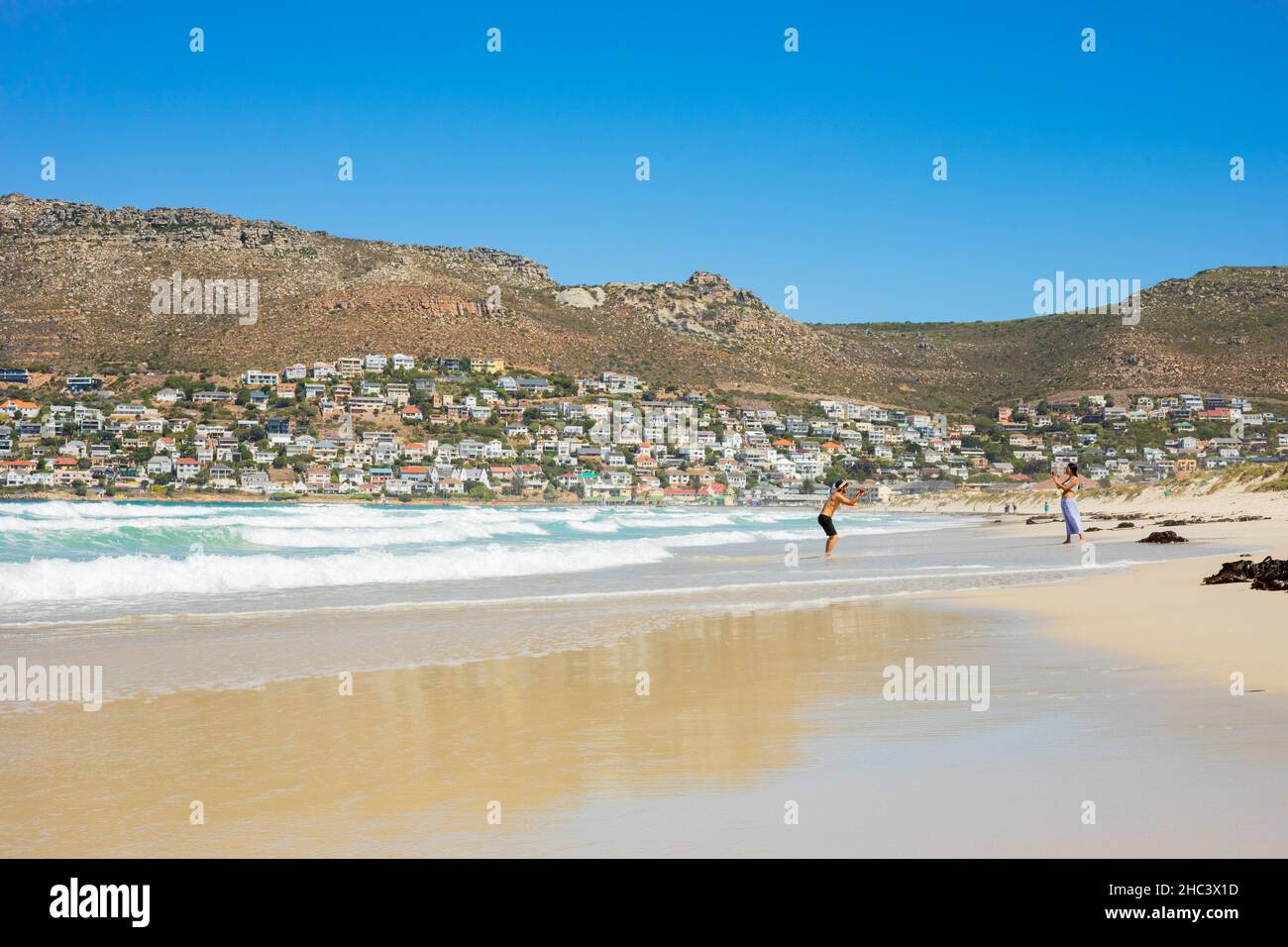 Fish hoek beach hi-res stock photography and images - Alamy