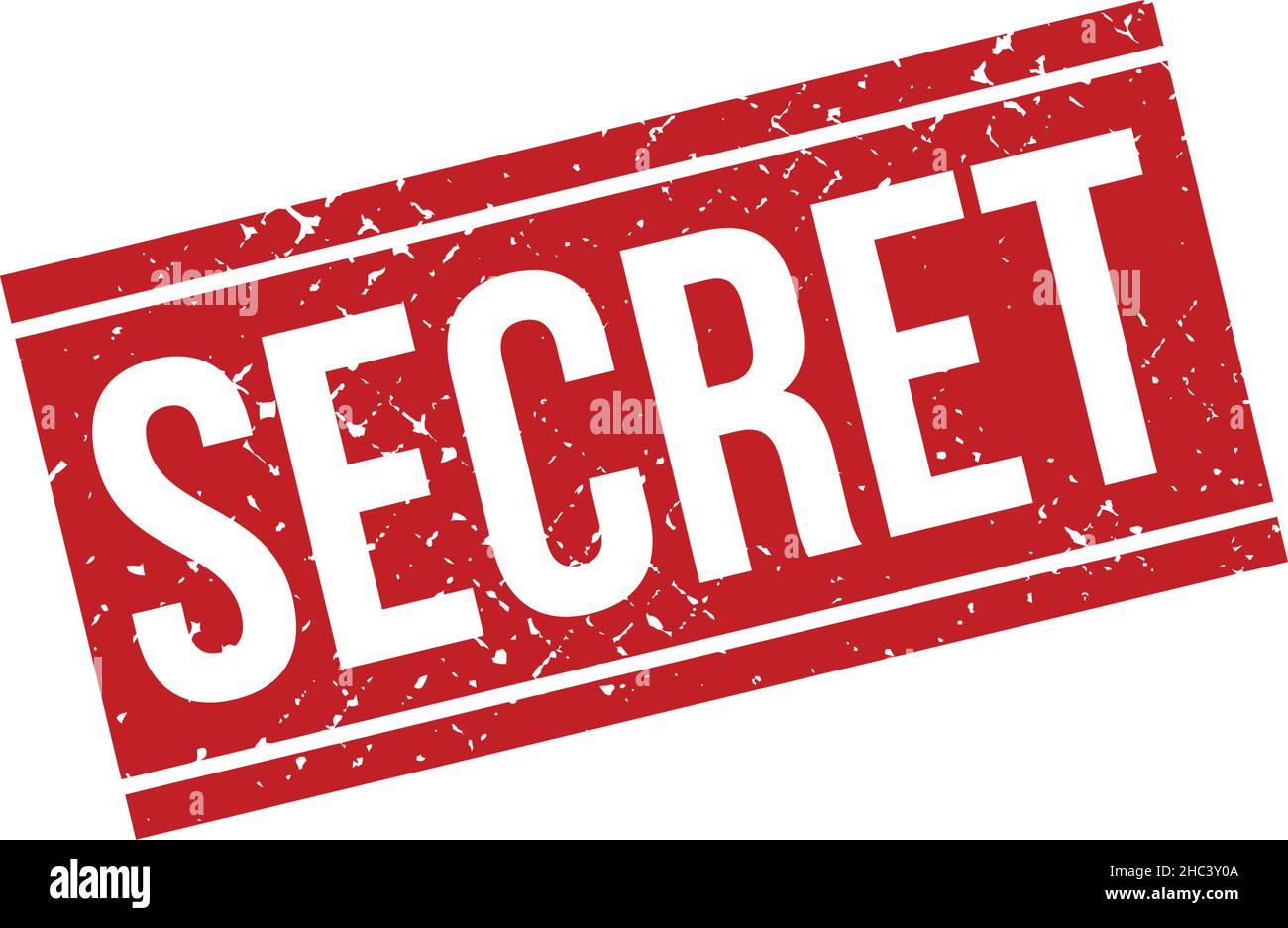 Secret Rubber Stamp. Red Secret Rubber Grunge Stamp Seal Vector ...