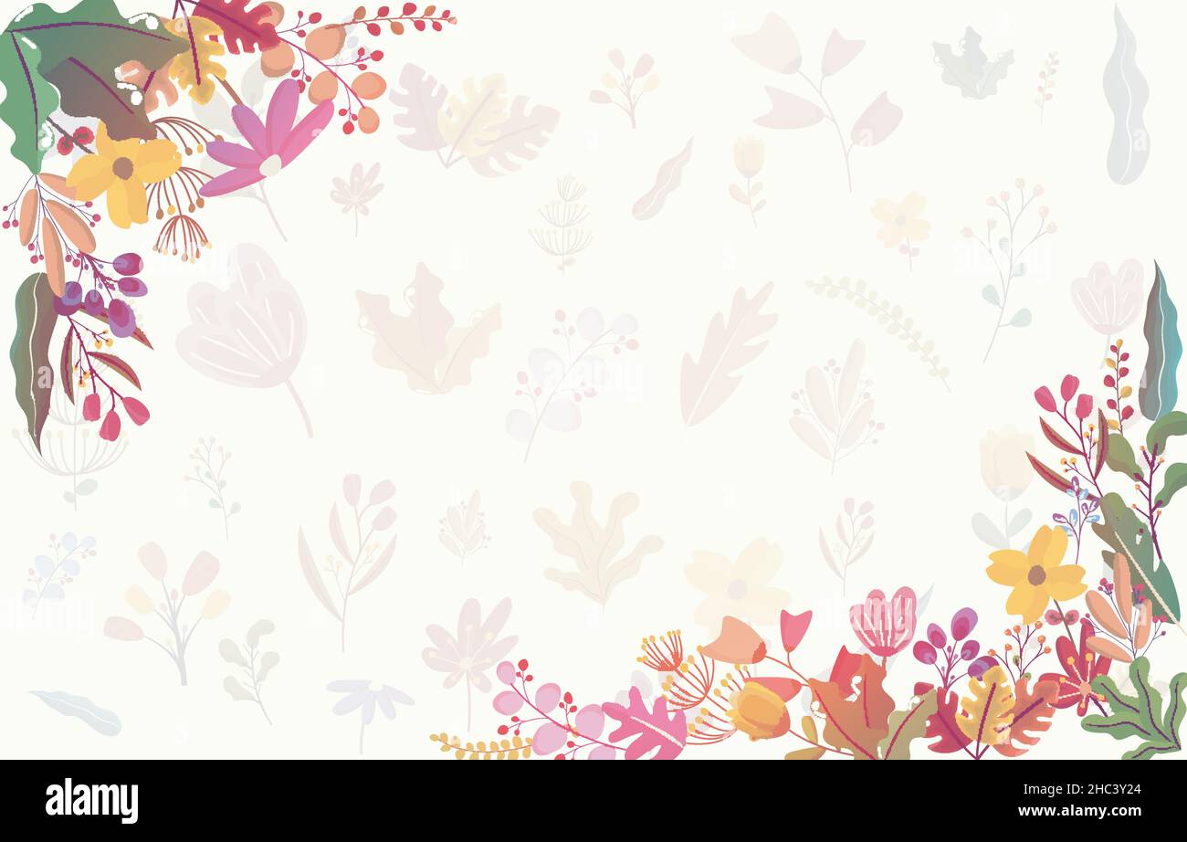 Floral design corner hi-res stock photography and images - Alamy