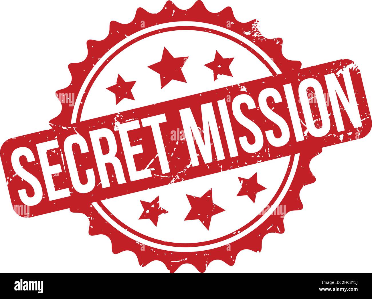 Secret Mission Rubber Stamp. Red Secret Mission Rubber Grunge Stamp Seal Vector Illustration ...