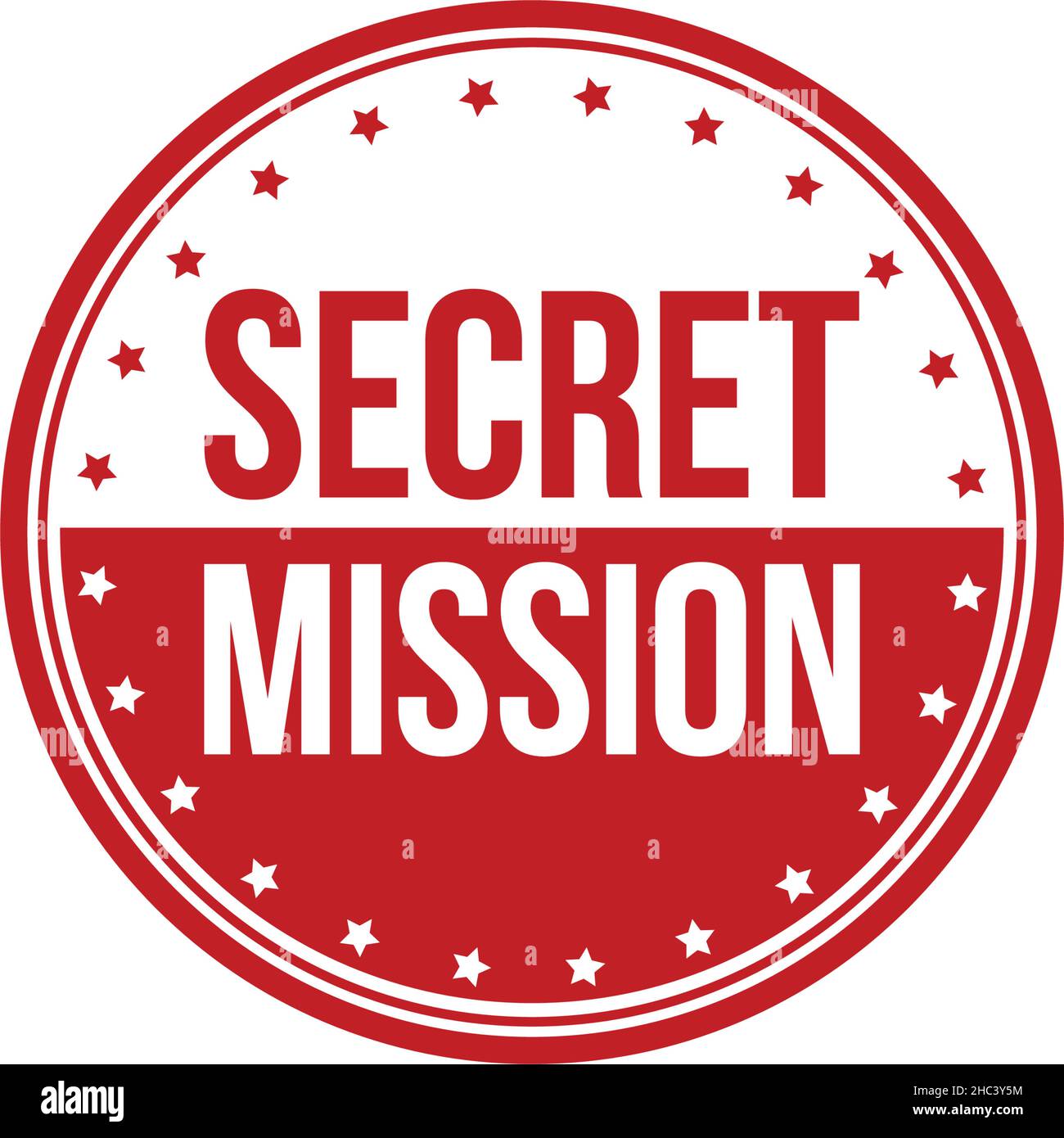 Secret Mission Rubber Stamp. Red Secret Mission Rubber Grunge Stamp Seal Vector Illustration ...