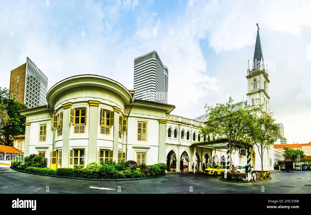 CHIJMES is a Colonial building of old catholic church in downtown of ...