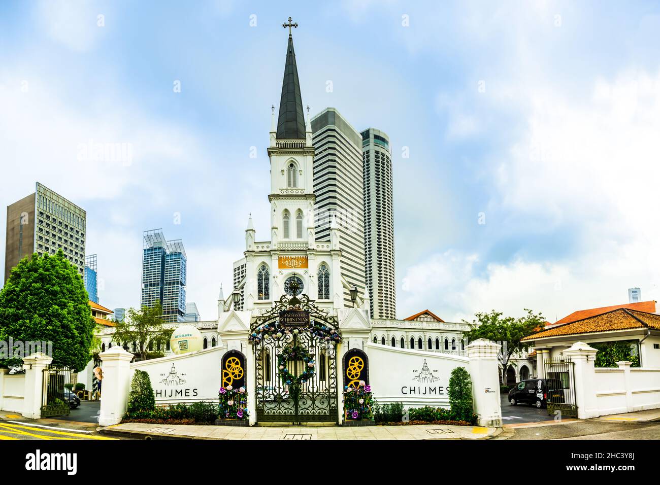 CHIJMES is a Colonial building of old catholic church in downtown of ...