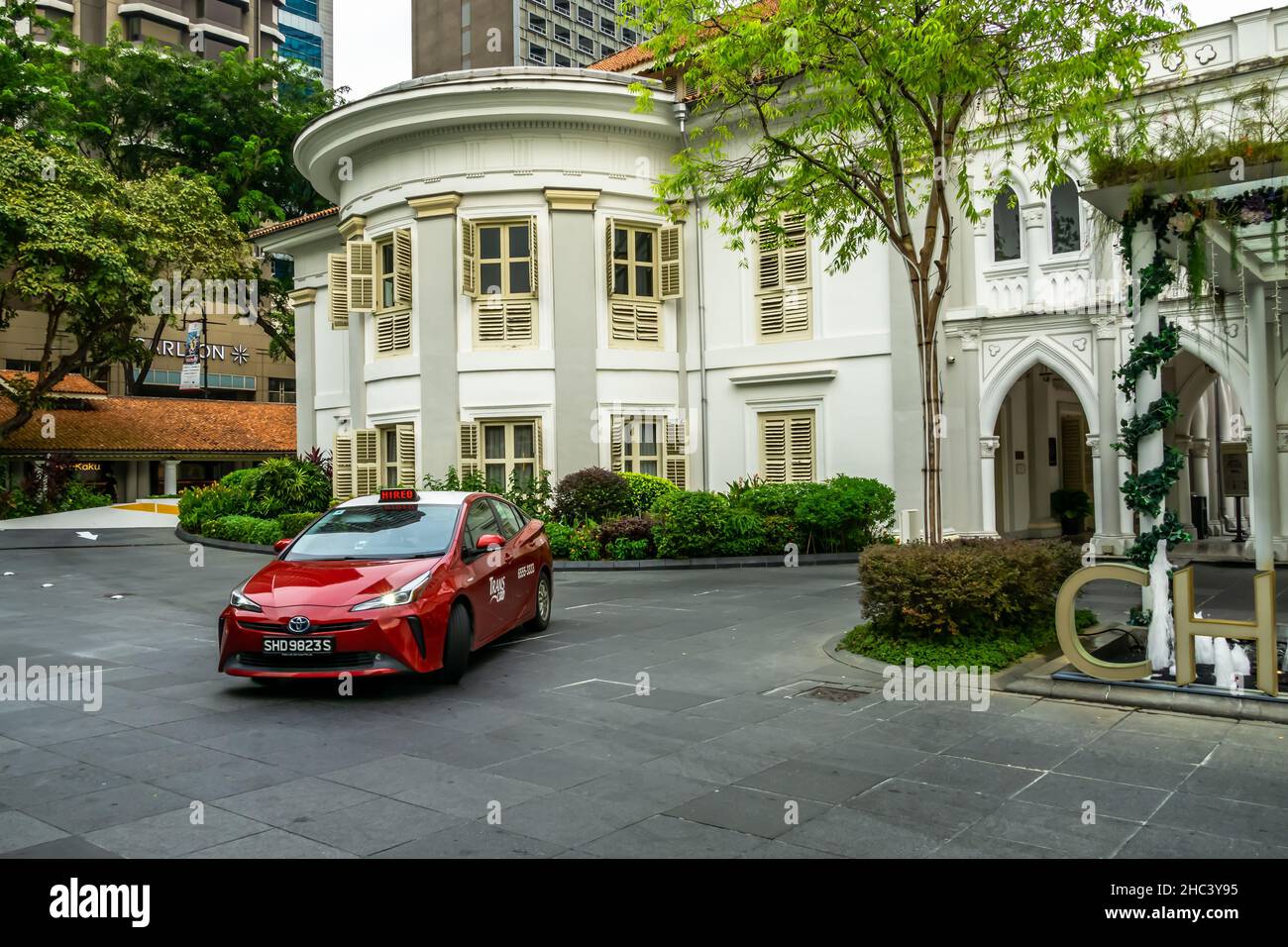CHIJMES is a Colonial building of old catholic church in downtown of ...