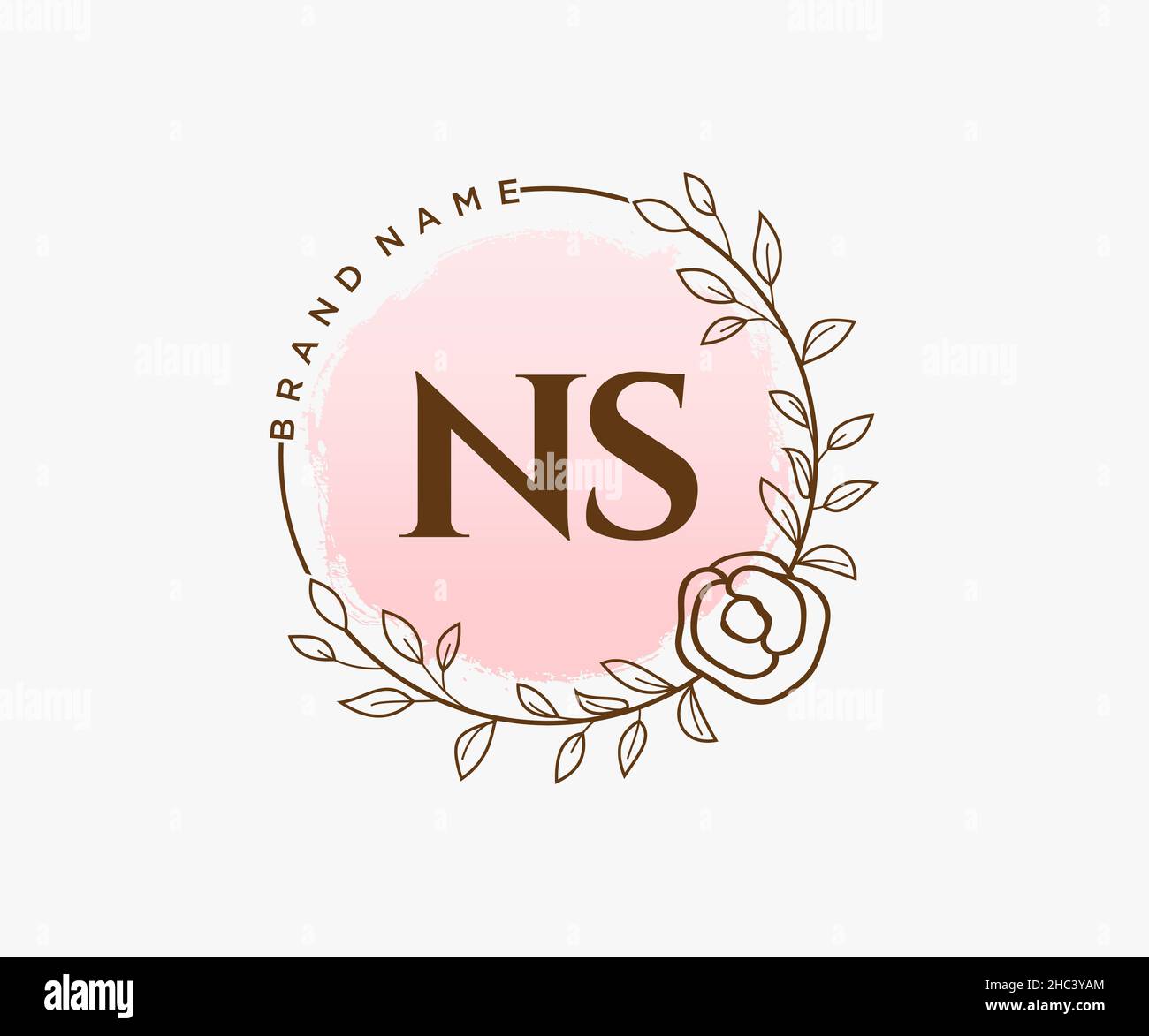 Logo ns vector vectors hi-res stock photography and images - Alamy