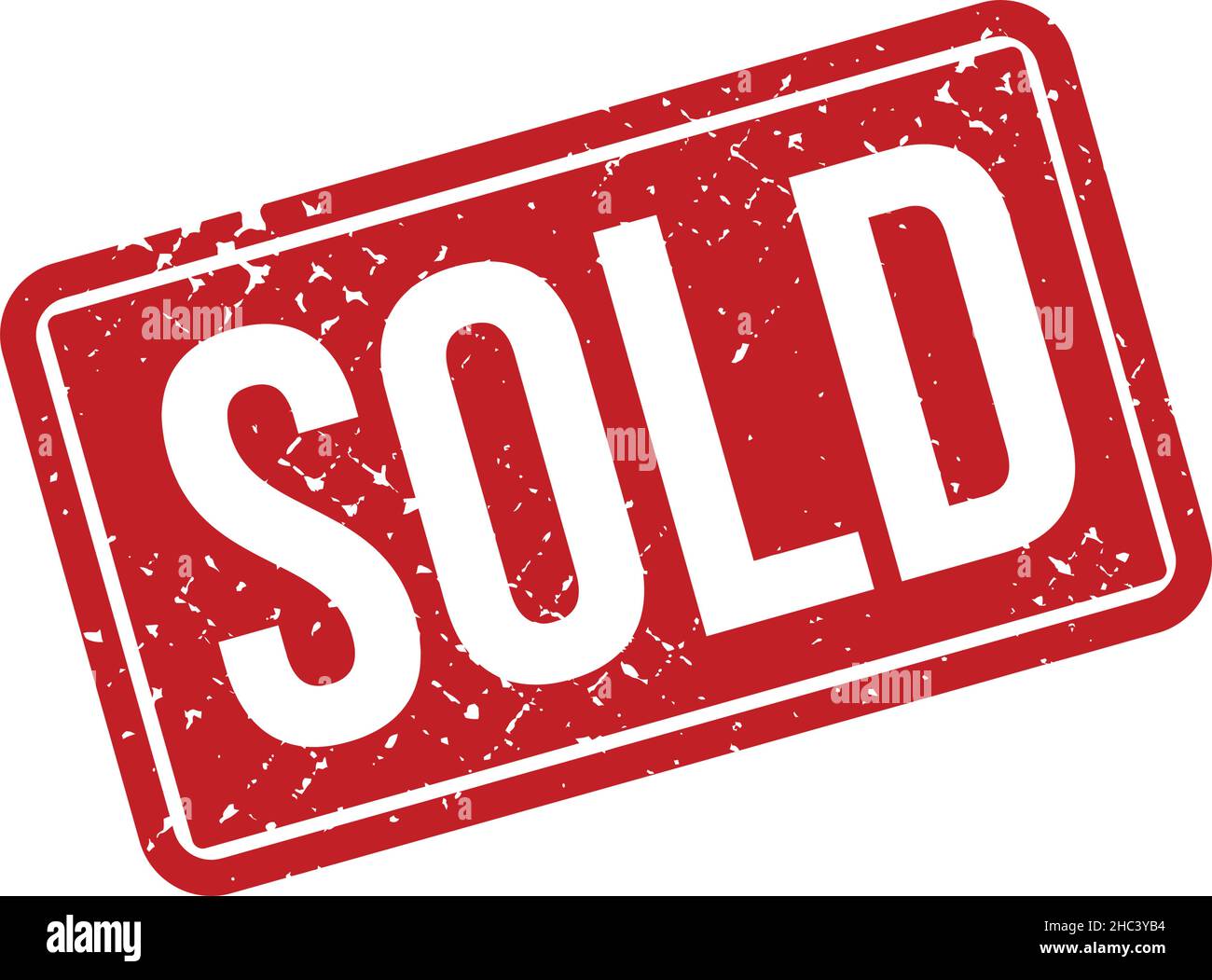 Sold Rubber Stamp. Red Sold Rubber Grunge Stamp Seal Vector ...