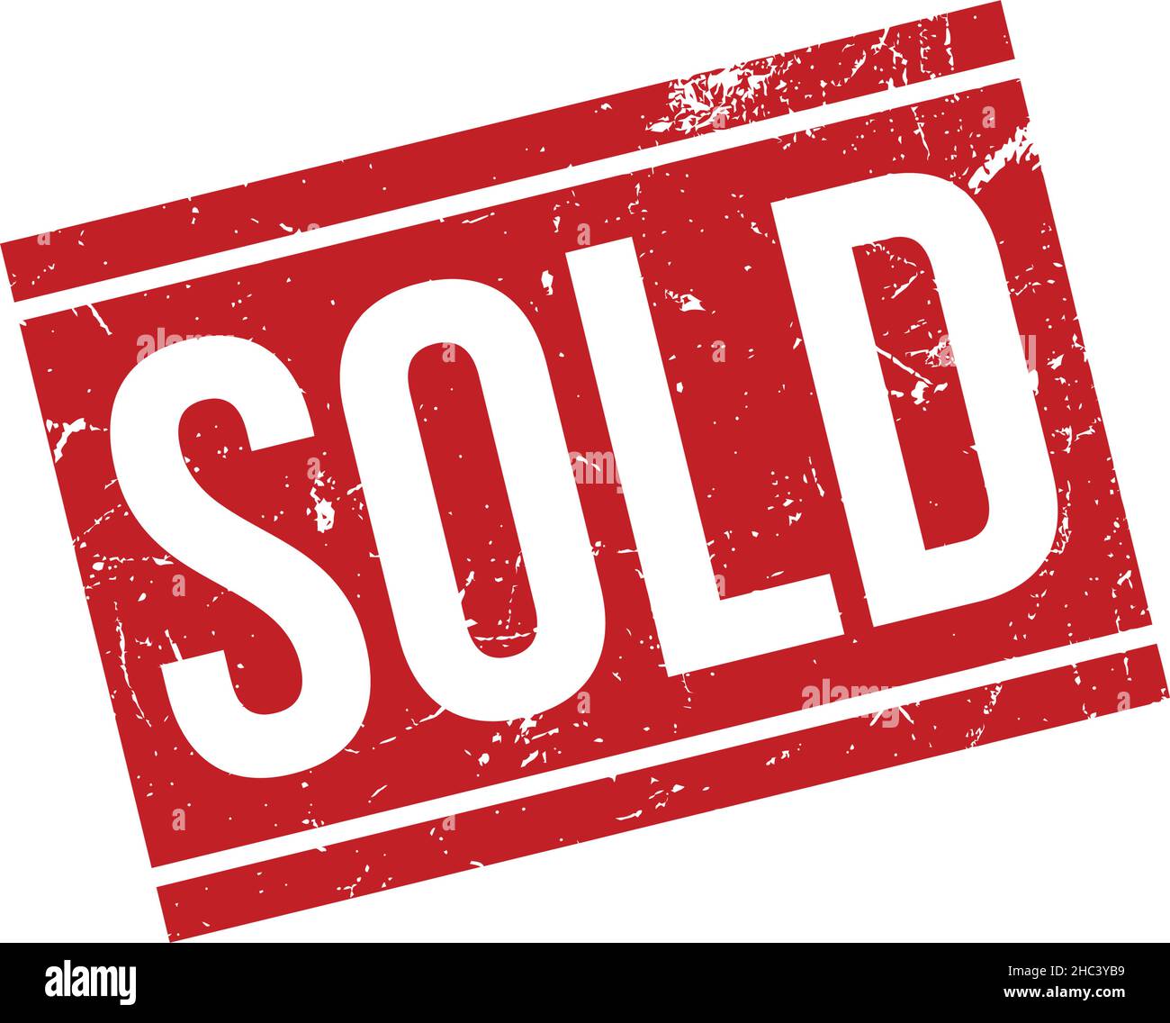 Sold Rubber Stamp. Red Sold Rubber Grunge Stamp Seal Vector ...