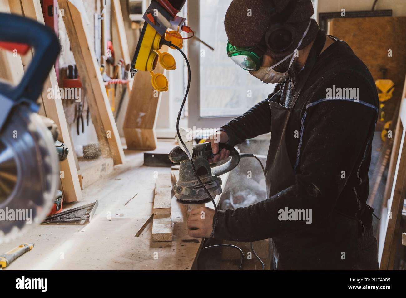 Sanding machine hi-res stock photography and images - Alamy