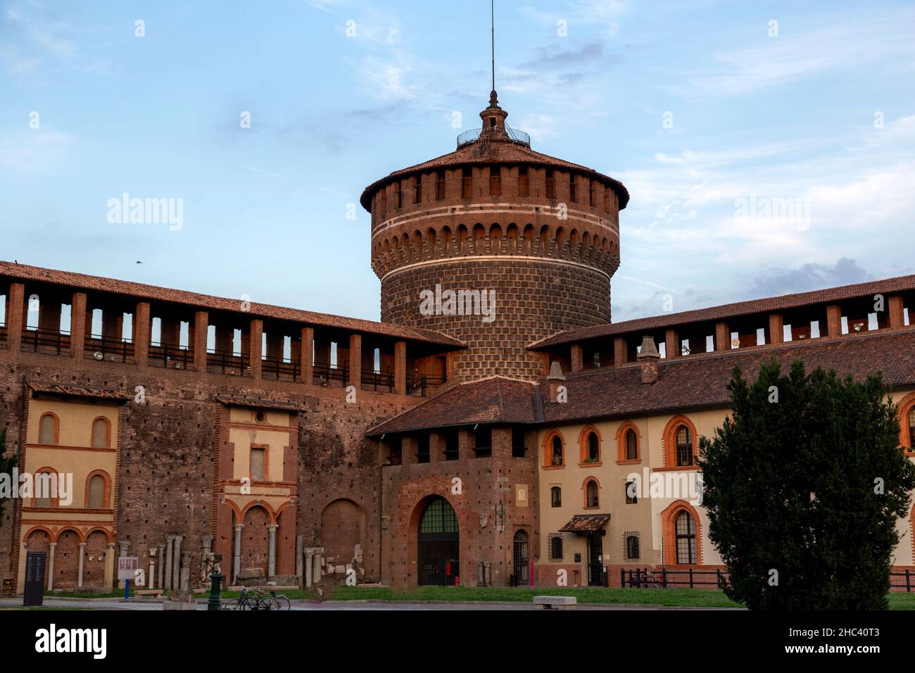 beautiful landscape of Milan Italy Stock Photo - Alamy