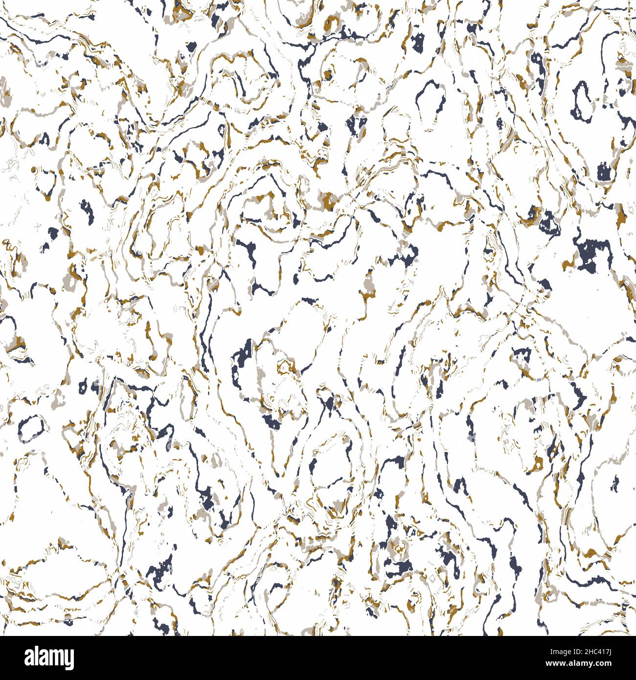 White tonal marbled seamless texture. Irregular pale ink blotch paint ...