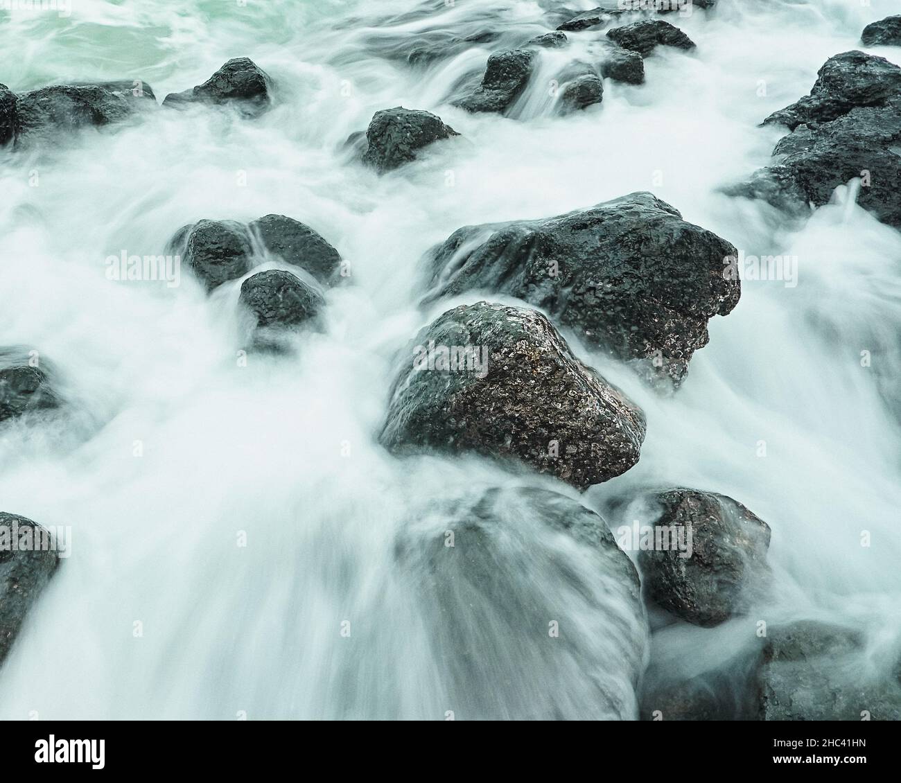 Closeup river flowing through hi-res stock photography and images - Alamy