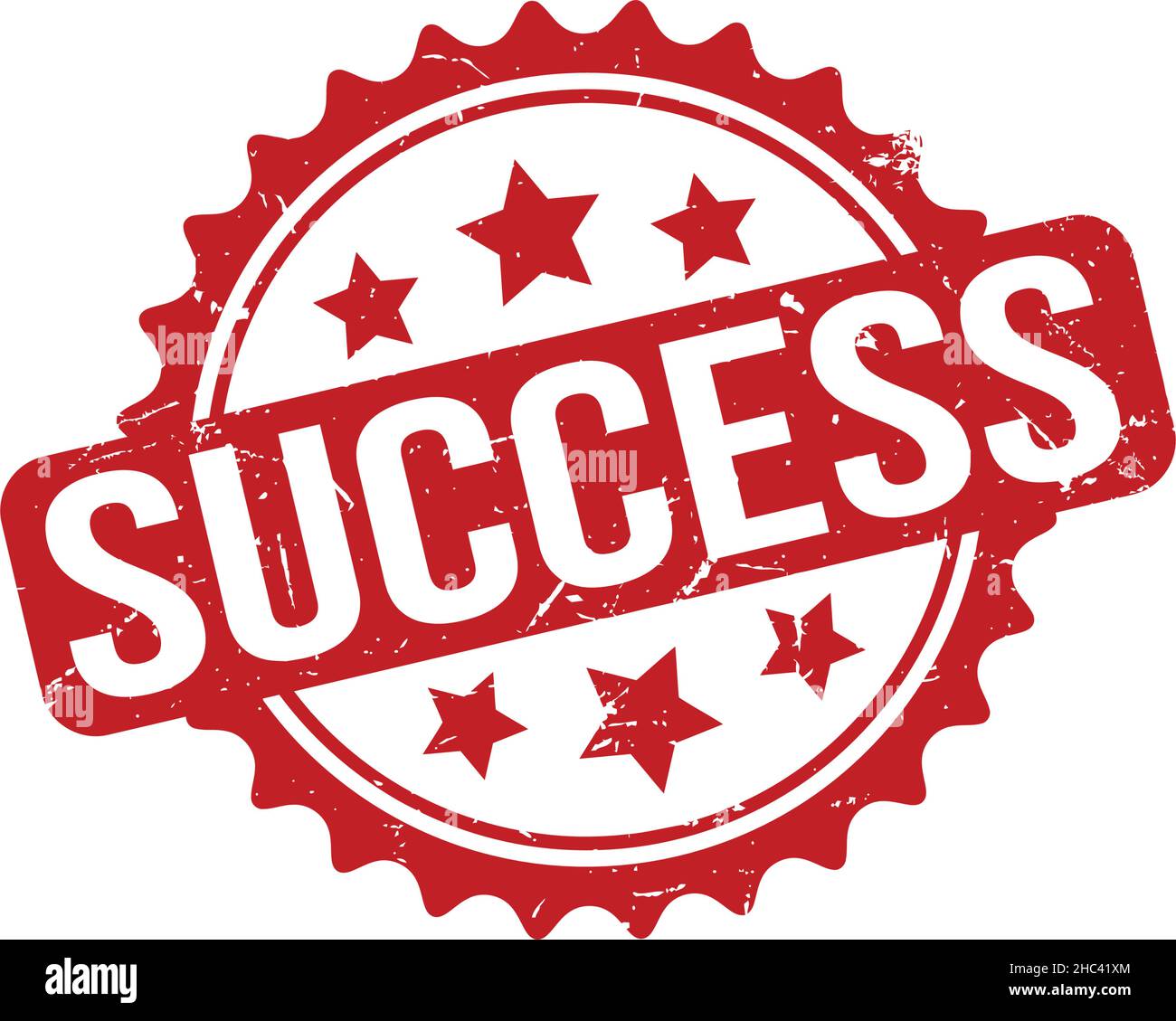Success Rubber Stamp. Red Success Rubber Grunge Stamp Seal Vector ...