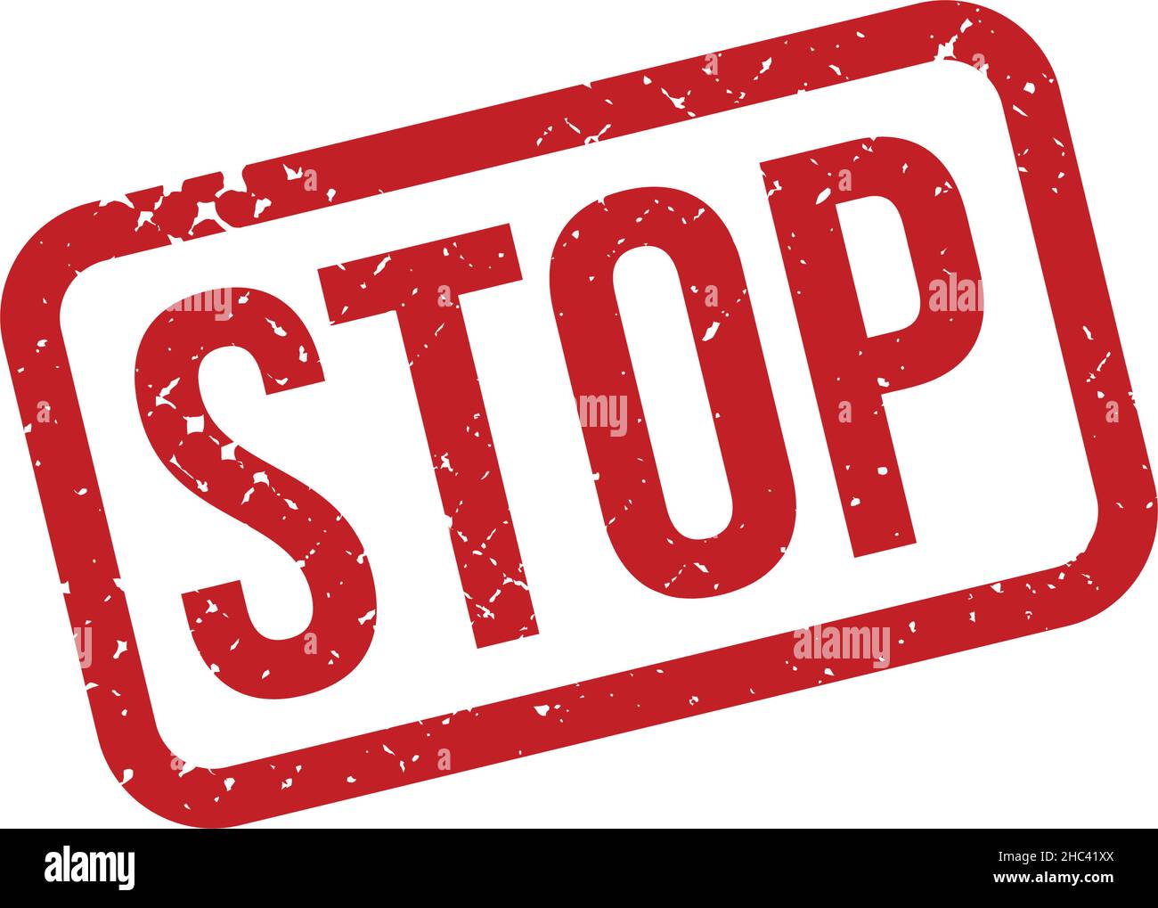 Stop Rubber Stamp. Red Stop Rubber Grunge Stamp Seal Vector ...