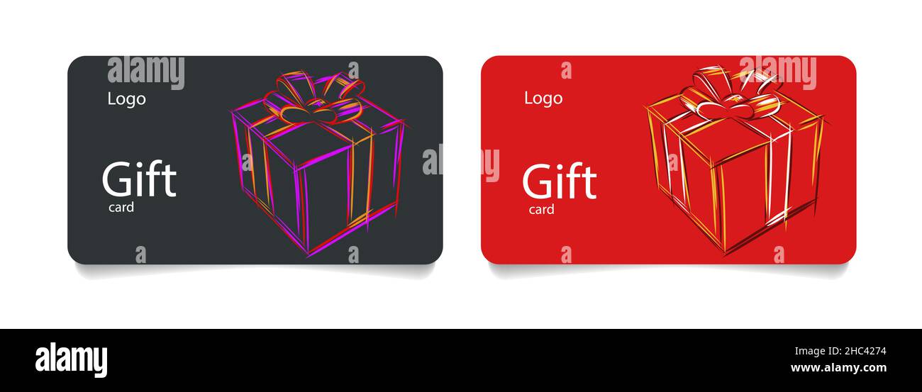 Goft voucher of certificate template with hand drawn sketch ...