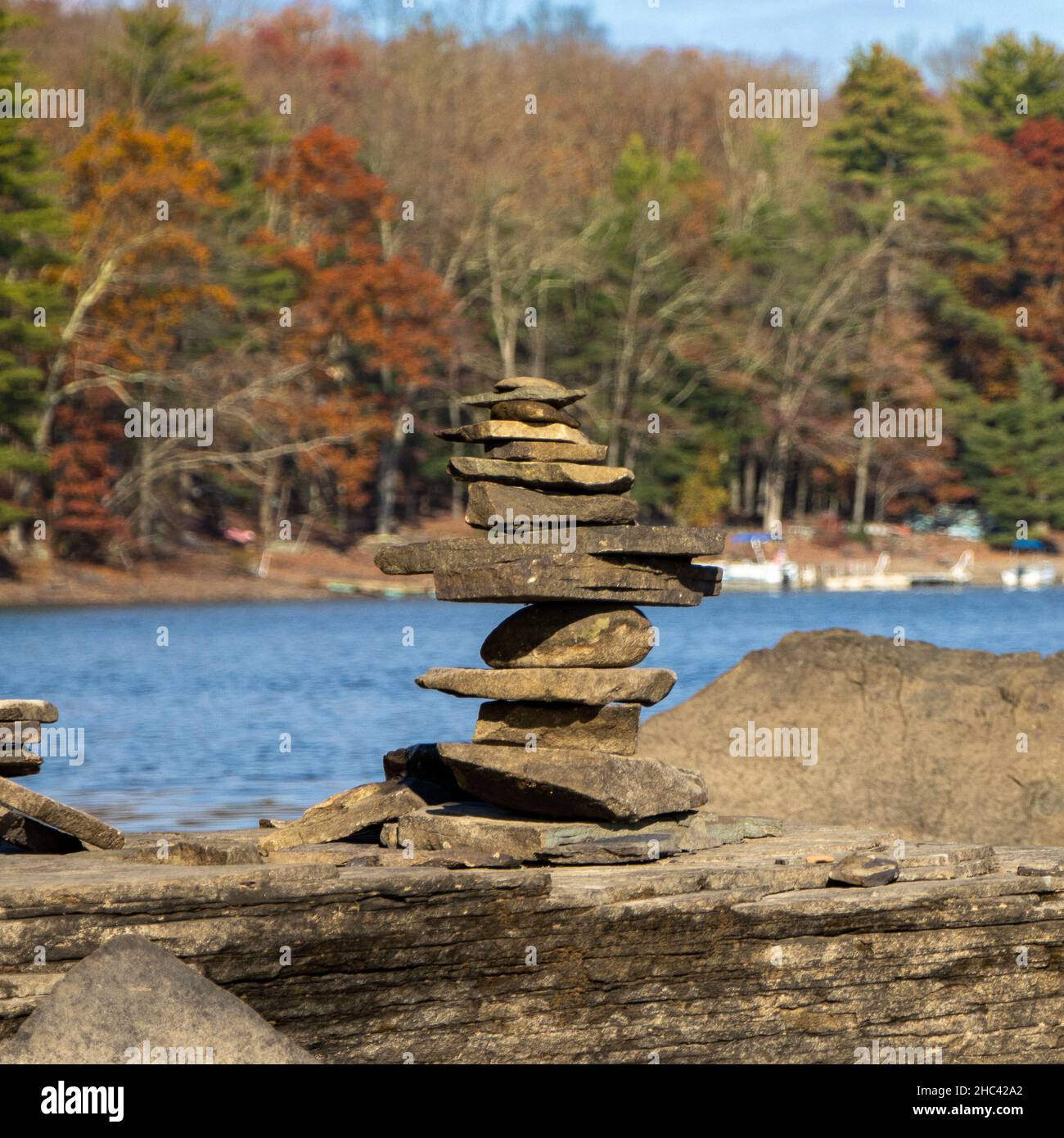 Rocks stacked on top of each other hi-res stock photography and images ...
