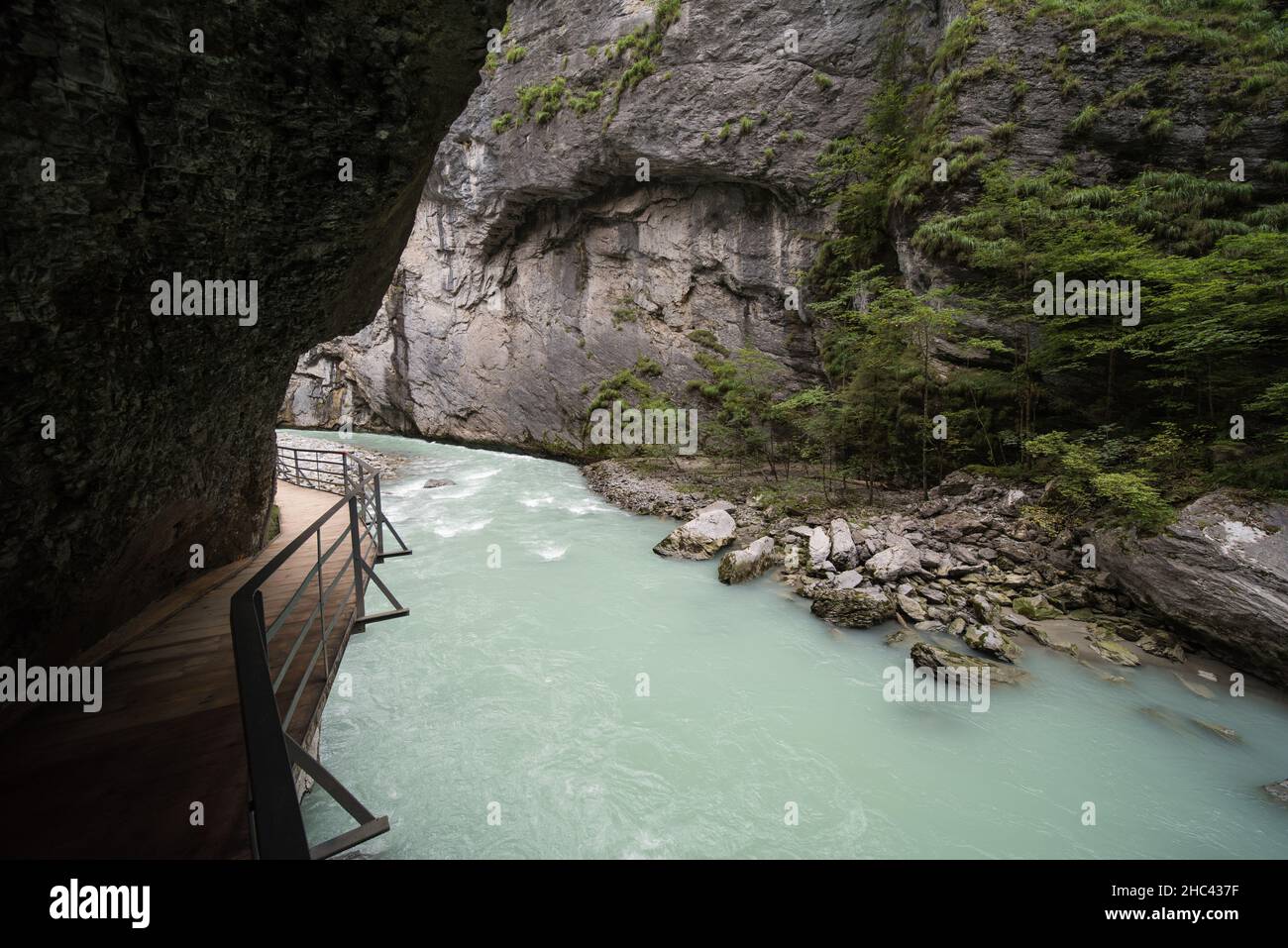 Aare river in meiringen hi-res stock photography and images - Alamy
